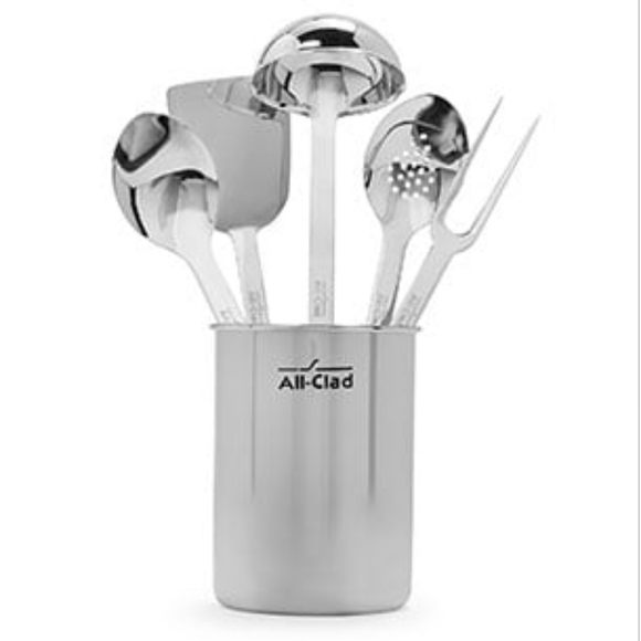 AllClad | Kitchen | All Clad Cooking Utensils 6 Piece Set Stainless ...